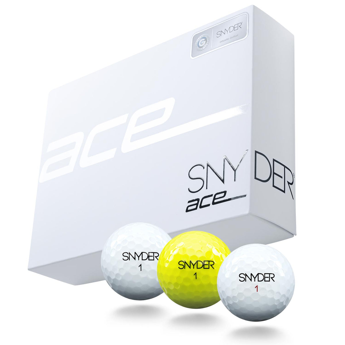 SNY ACE Golf Balls - Extraordinary Distance & Short Game Spin – SNYDER ...
